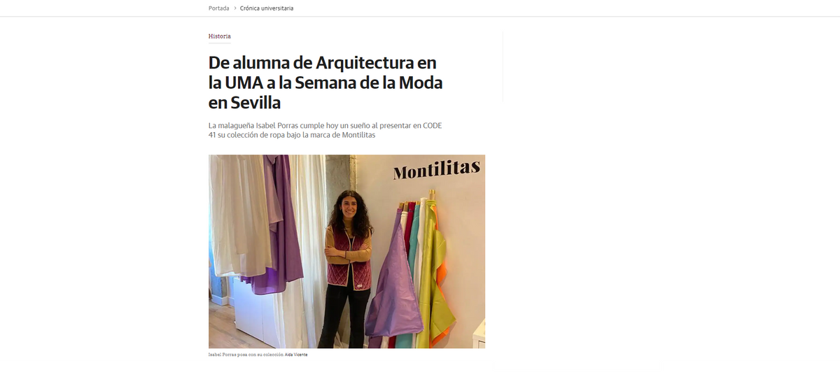 DIARIO SUR – Isabel Montiel